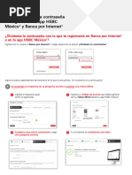 Desactivar Token Móvil HSBC México | PDF