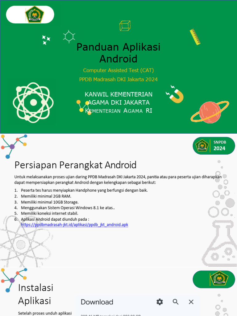 Panduan Instal Aplikasi PPDB Di HP Android | PDF | Bisnis | Komputer