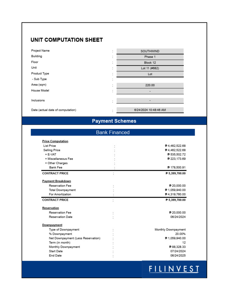 Document 8 | PDF | Loans | Interest