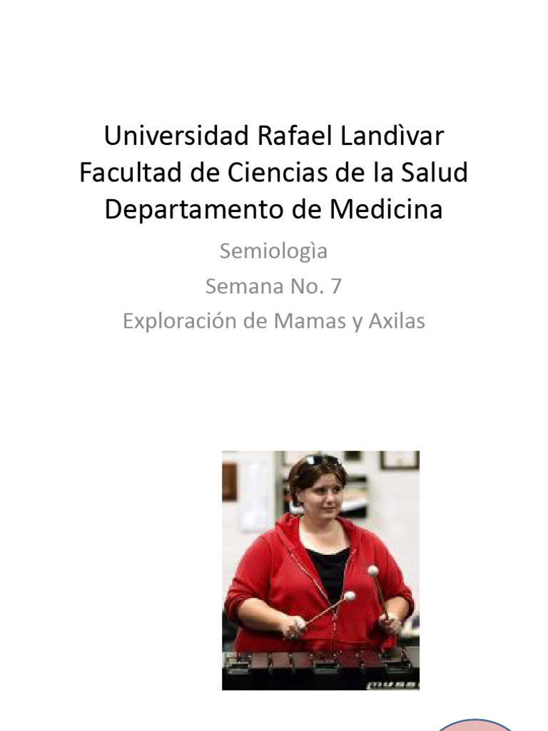 Exploracion Mamas y Axilas | PDF | Pecho | Cáncer de mama