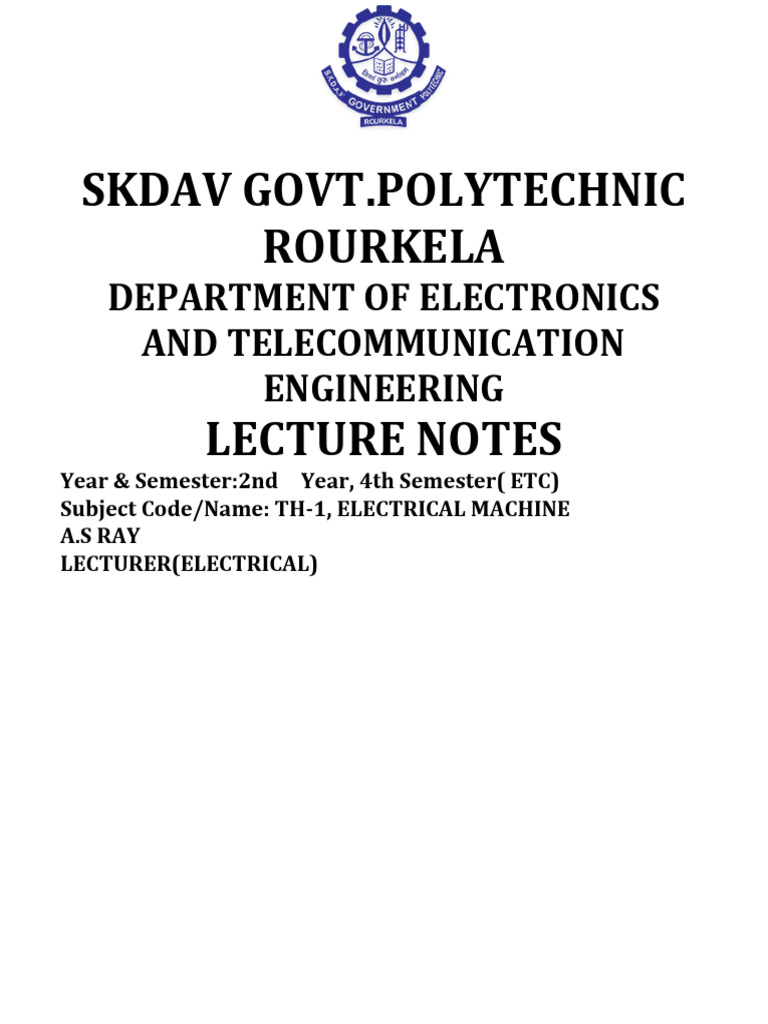 RGPV | PDF | Electric Motor | Alloy