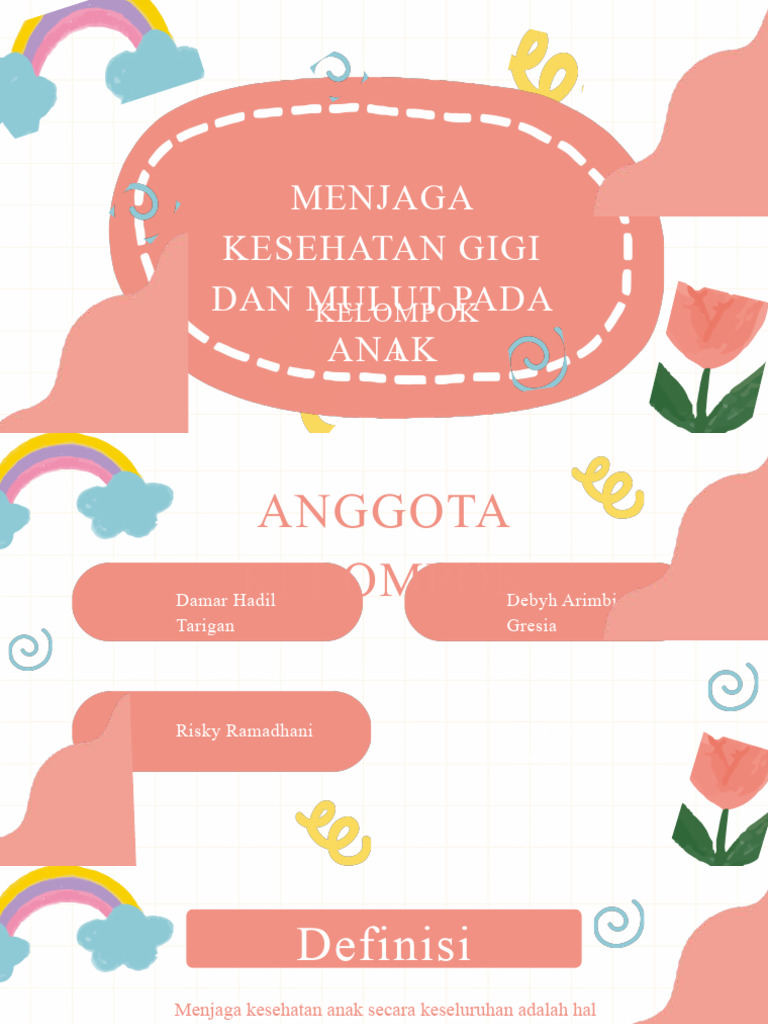 Menjaga Gigi Dan Mulut Pada Anak | PDF