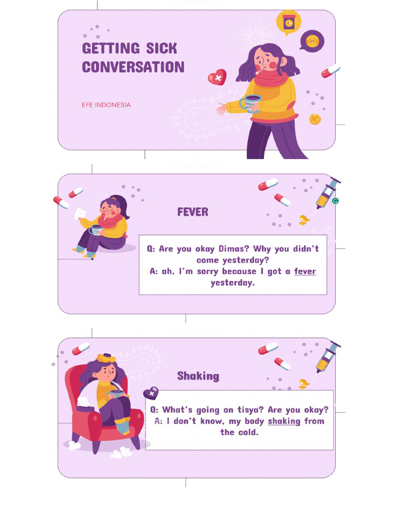 Sd-Getting Sick Conversation | PDF