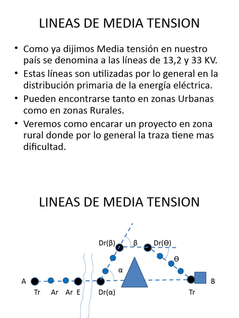 10 Lineas de Media Tension | Descargar gratis PDF | voltaje ...