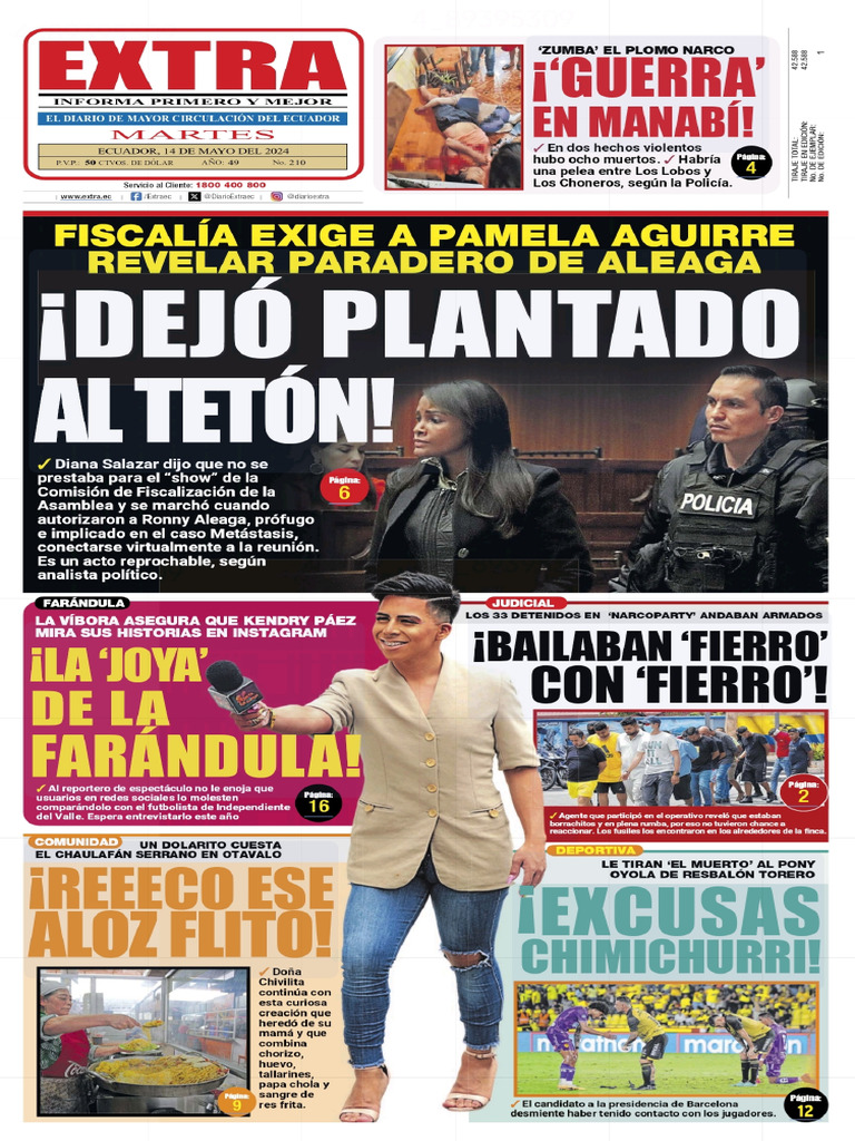 Diario Extra 14-05-2024 | PDF