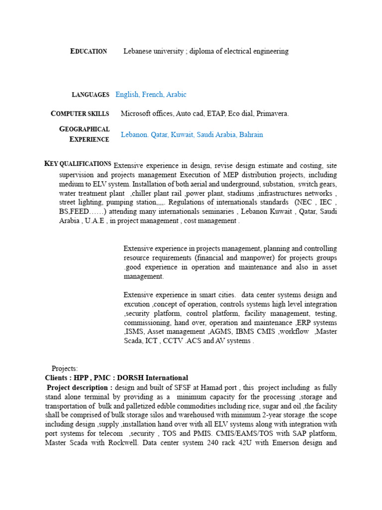 ETAP - Electrical Engineer | PDF