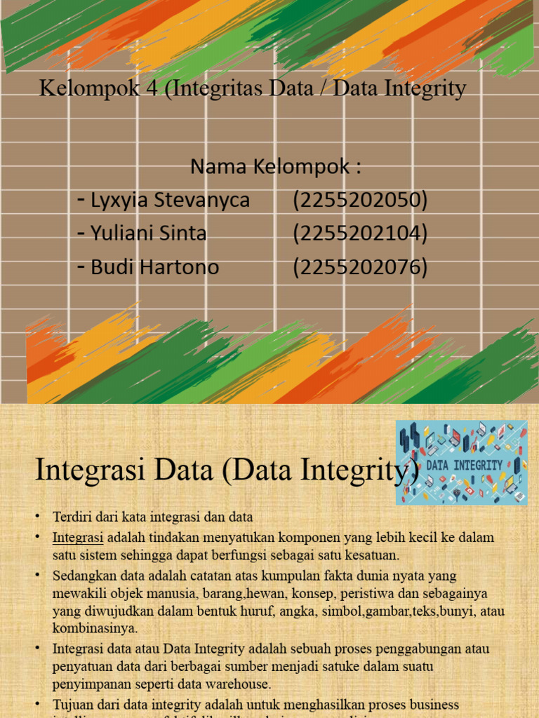 Data Intergrity | PDF | Komputer