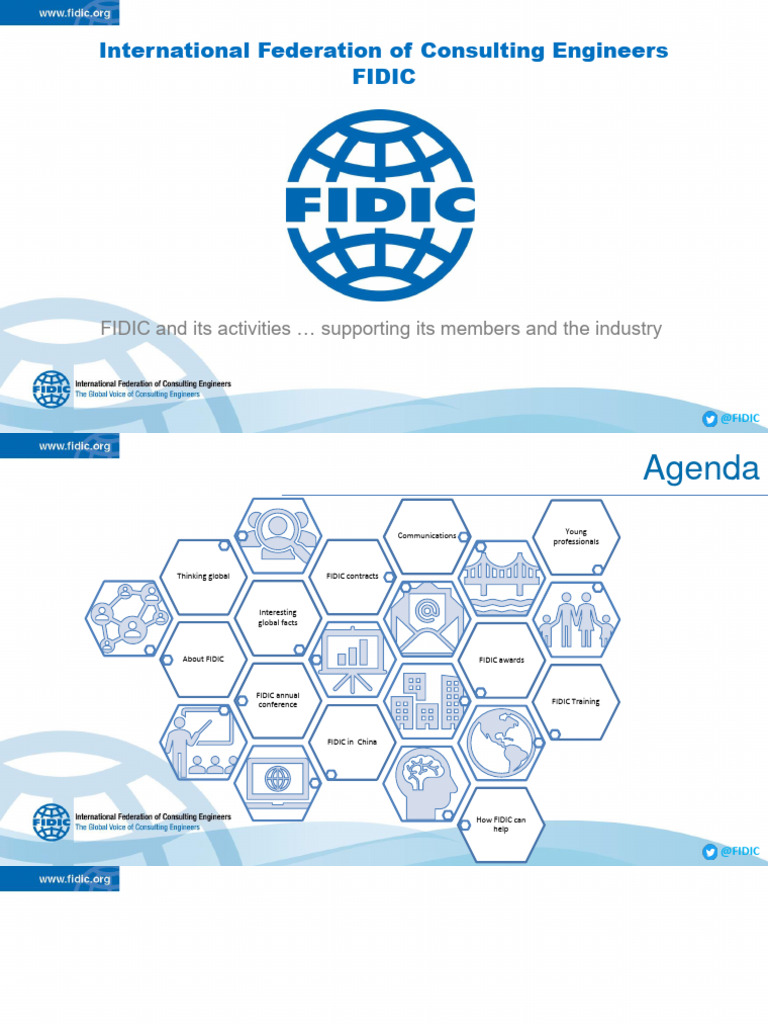 FIDIC General Presentation | Download Free PDF | Governance | Inter ...