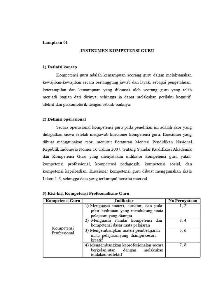 Lampiran 01 | PDF | Karier & Perkembangan | Pengembangan Diri