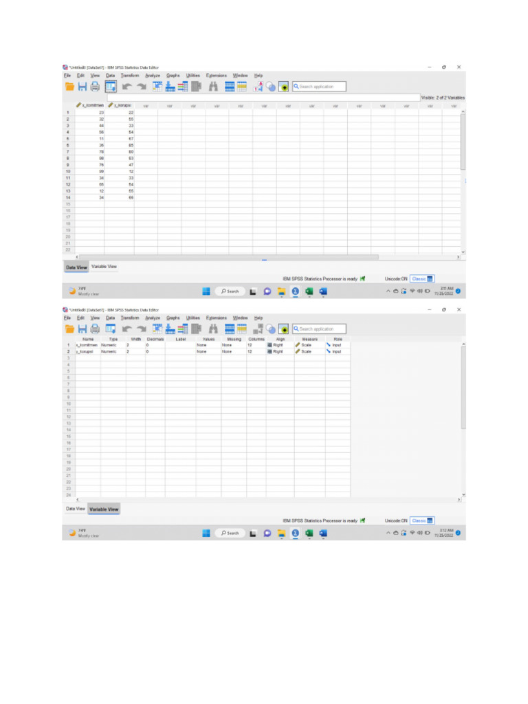 Uji Analisis Regresi Linier Sederhana Rifai Uloli | PDF