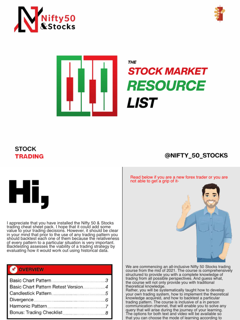 Nifty 50 & Stocks - Resource List | PDF | Business | Securities (Finance)