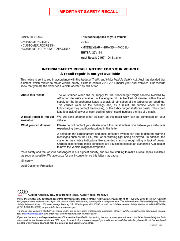 Owner Notification Letter | PDF | Turbocompresor | Tecnologías de gas