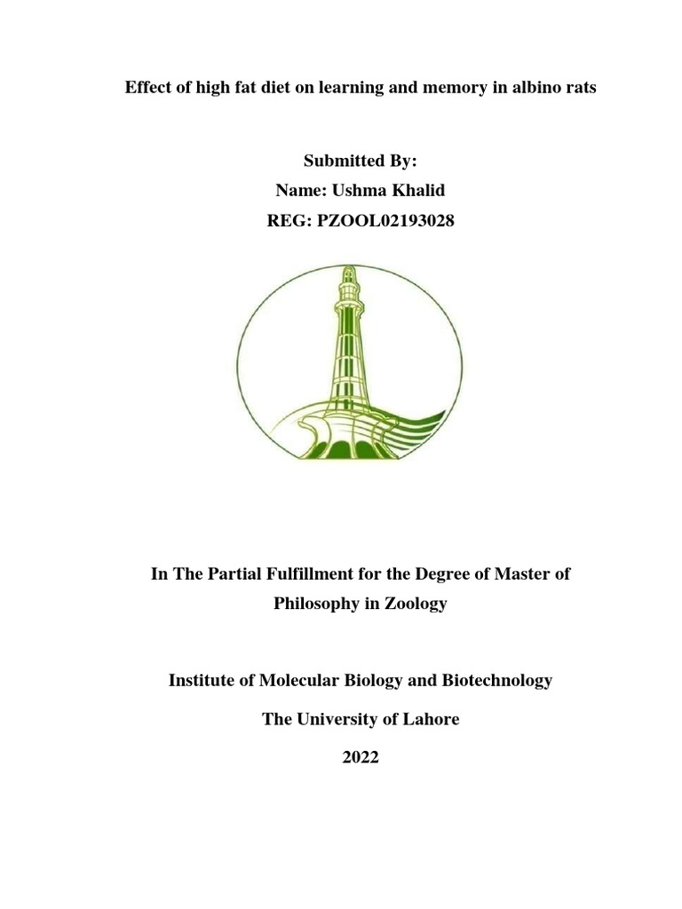 Final Thesis Binding Ushma | Download Free PDF | Obesity | Hypertension