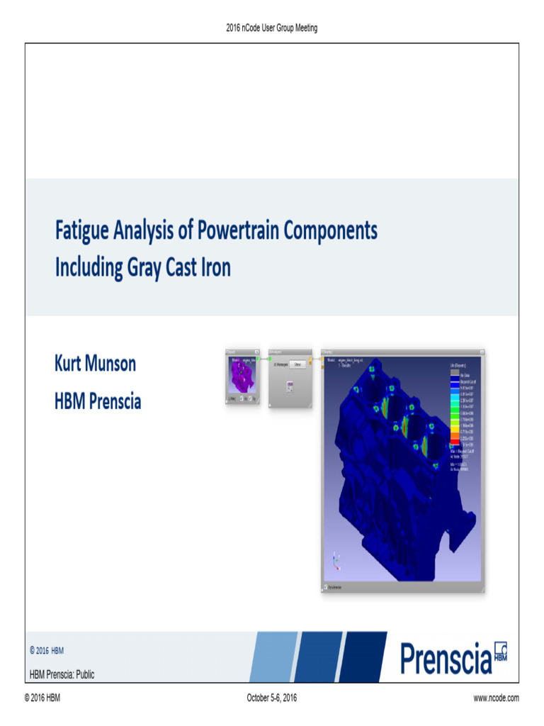 Ncode Fatigue Analysis of Powertrain Components | PDF | Fatigue ...