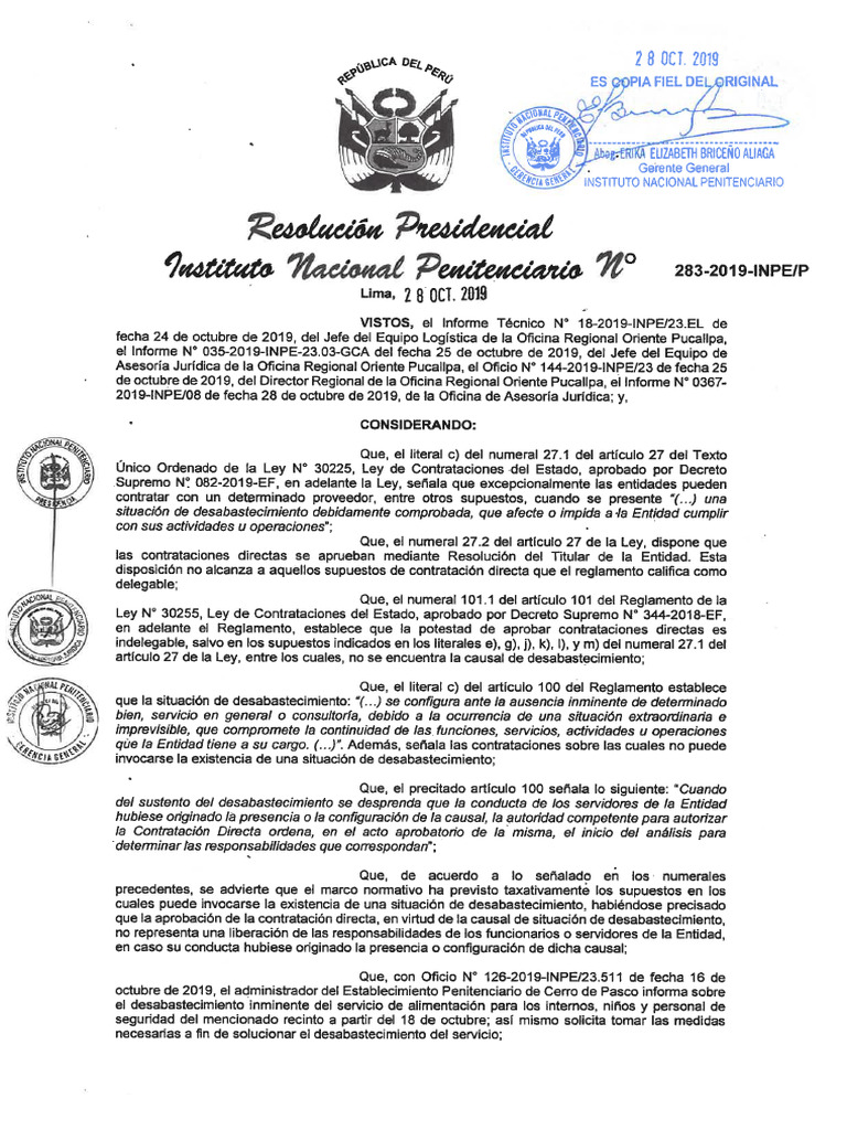 Contratacion Directa | PDF