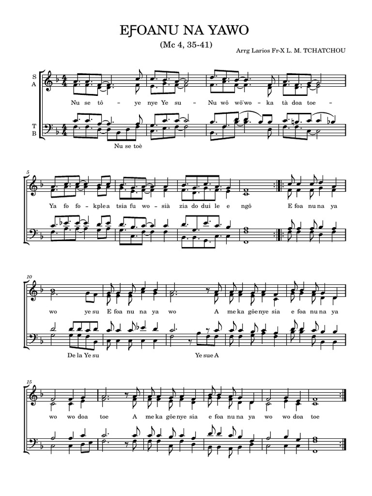 Eƒoanu Na Yawo | PDF