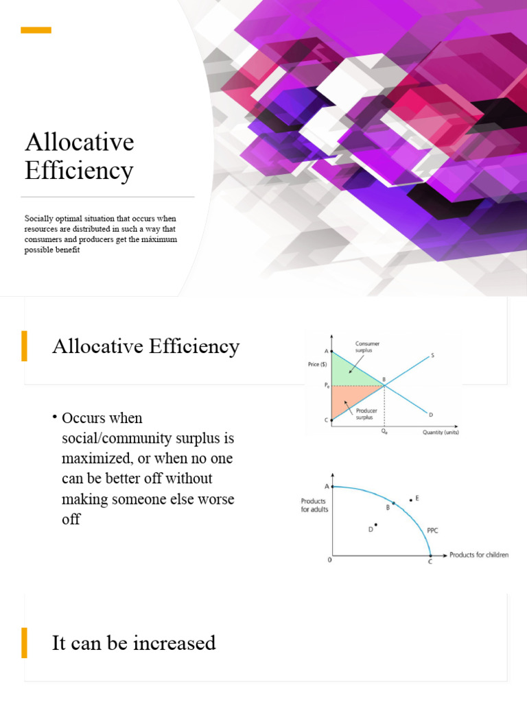 Understanding Allocative Efficiency and Market Failures | PDF ...