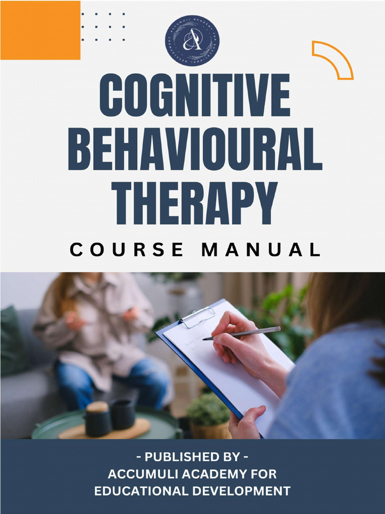 Course Manual - AccAED CBT | PDF | Cognitive Behavioral Therapy | Psychotherapy
