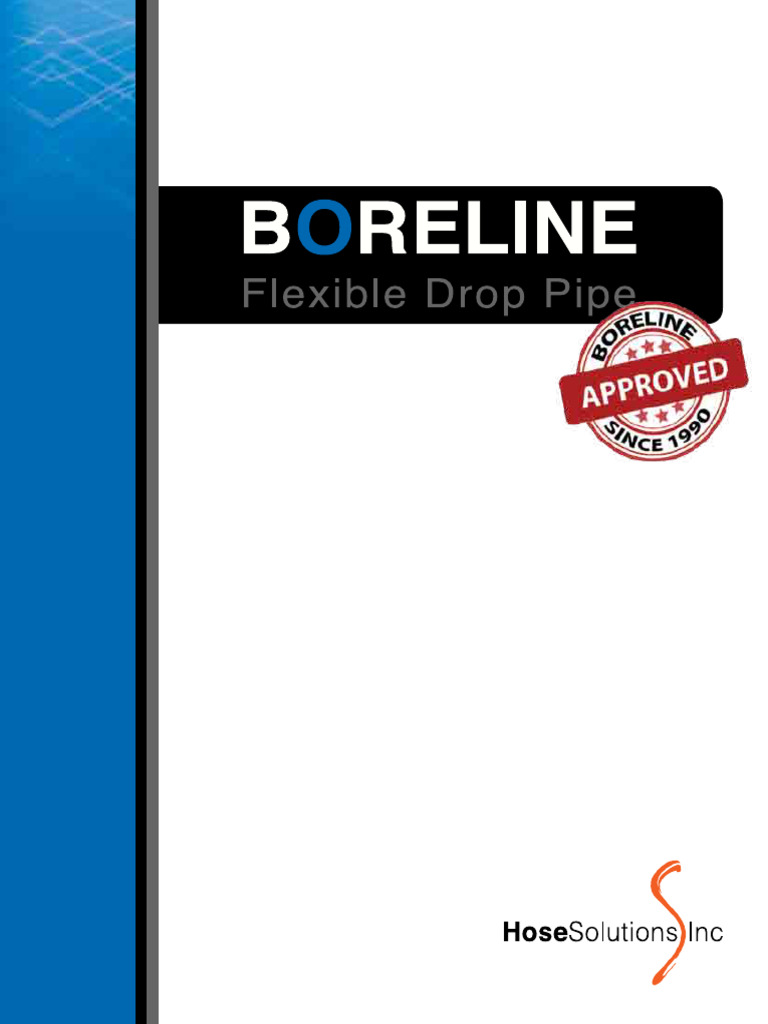 Boreline Brochure | PDF | Pipe (Fluid Conveyance) | Pump