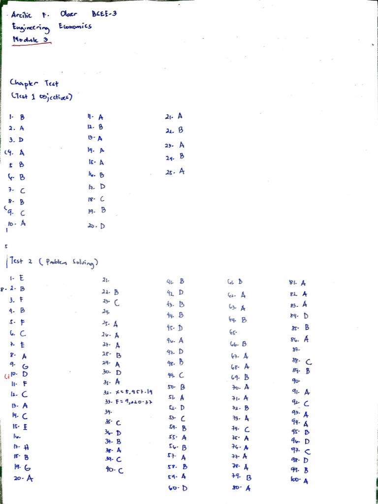 Module 3-Answers | PDF
