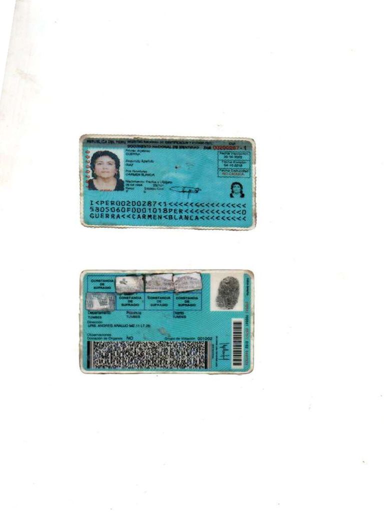 Dni Carmen Guerrera Diaz2 | PDF