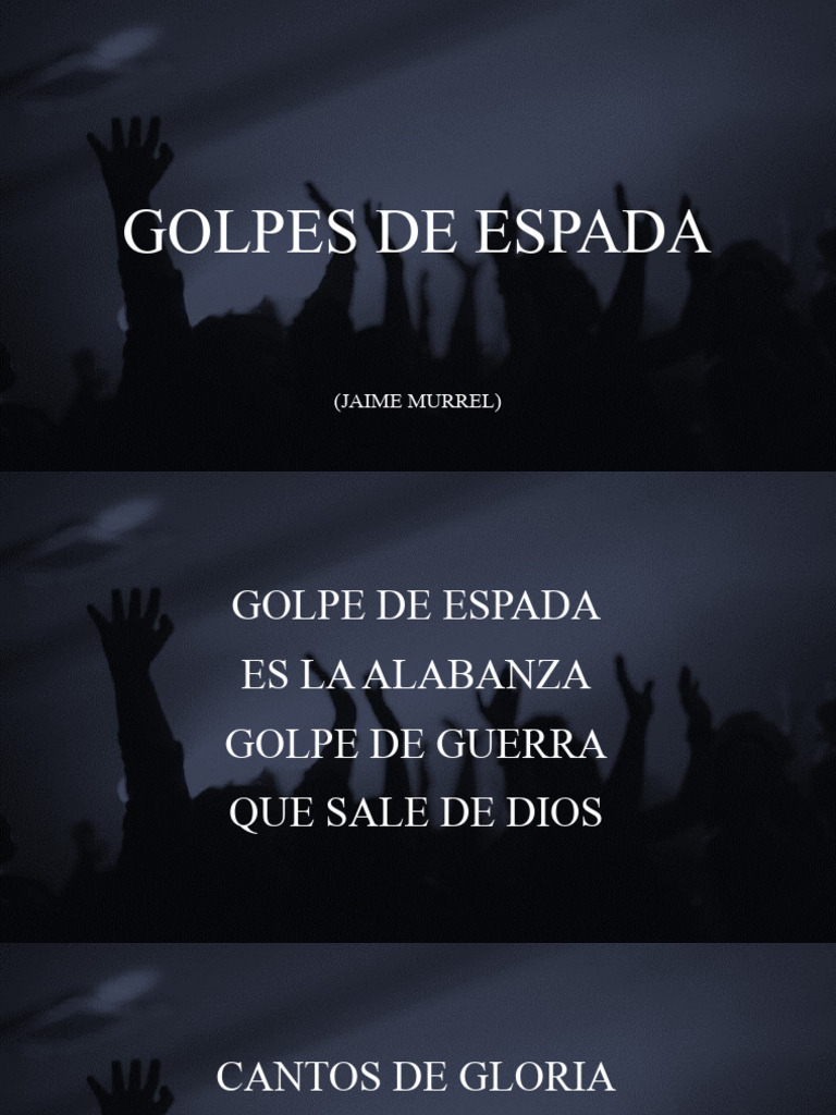 GOLPES DE ESPADA, Jaime Murrel | PDF