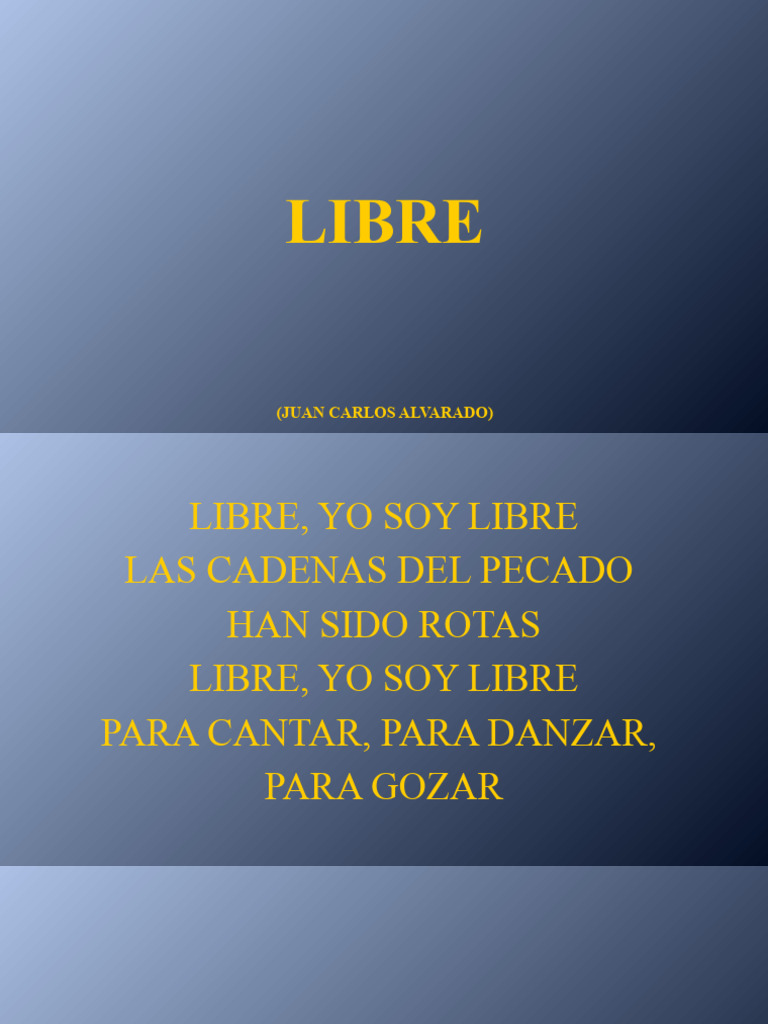 Popurri Libre, Resplandece, Ha Llegado, Levantate Señor, Me Gozare Juan Carlos Alvarado 3 | PDF