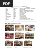 Restaurant Vocabulary for B1-B2 Learners | PDF | Waiting Staff ...