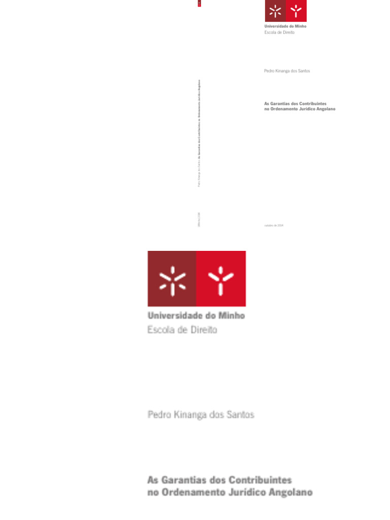 Pedro Kinanga Dos Santos | PDF | Constituição | Jurisdição