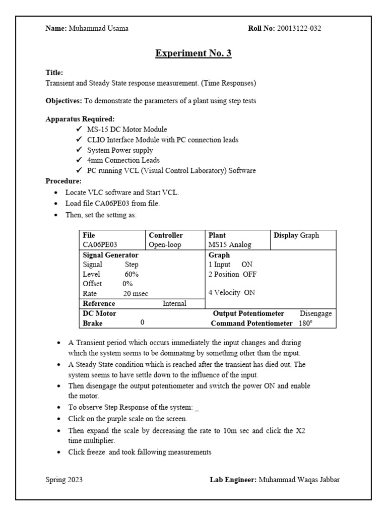 Experiment No 3 Pdf Electricity Electronics 