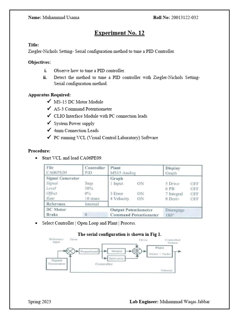 Experiment No 12 | PDF