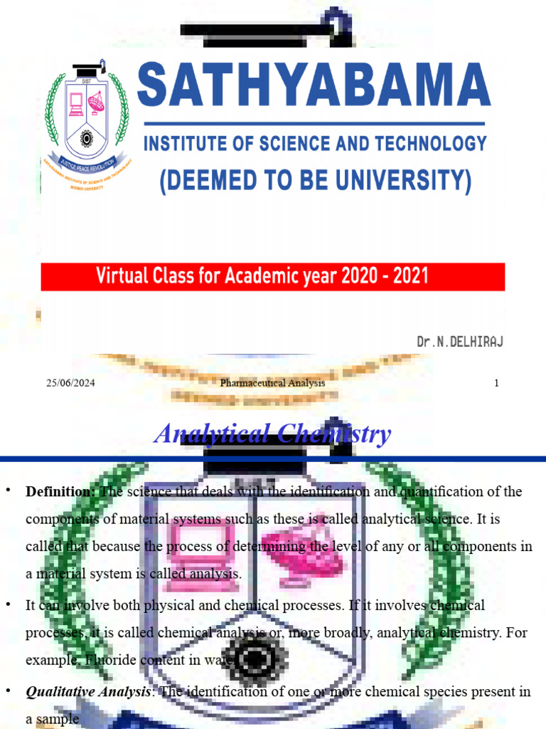 PH. Analysis - UNIT 1 PART A | PDF | Titration | Chemistry