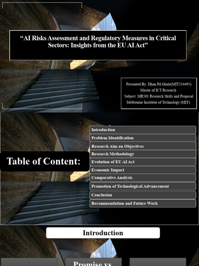 AI Risks Assessment and Regulatory Measures in Critical Sectors ...