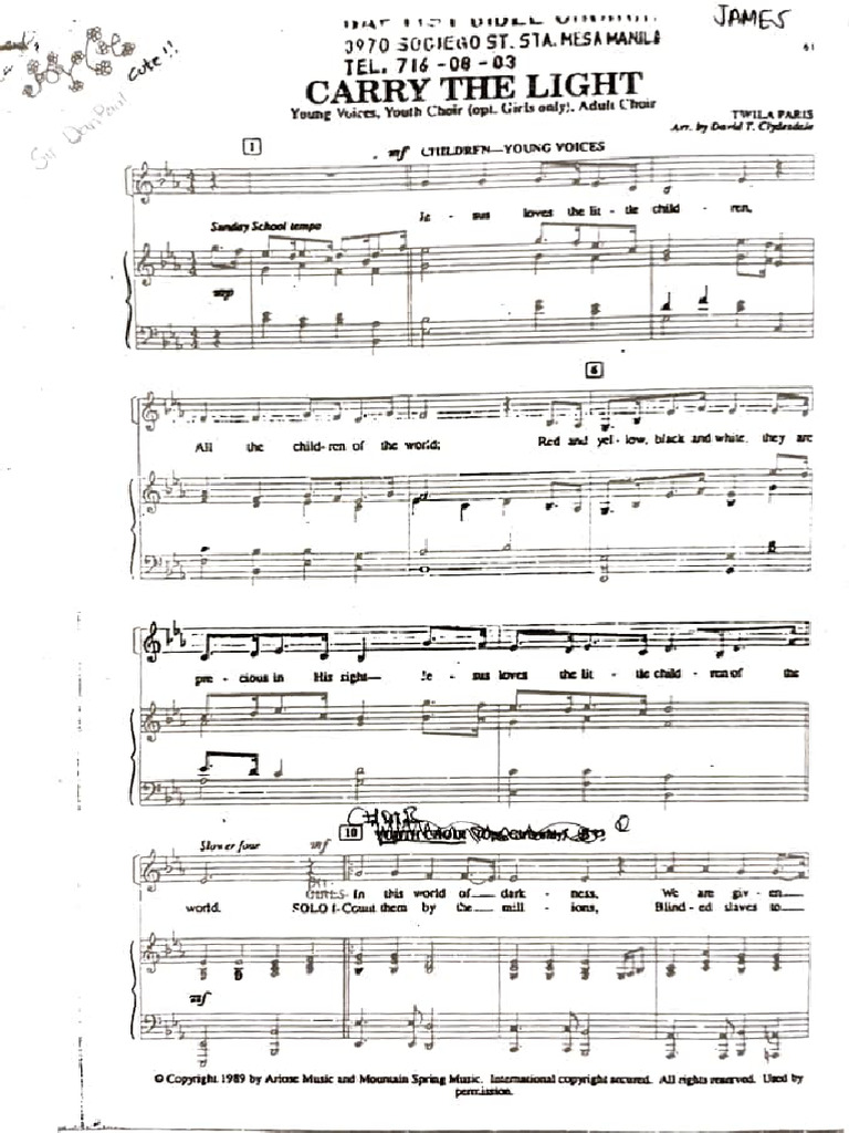 Carry the Light | PDF