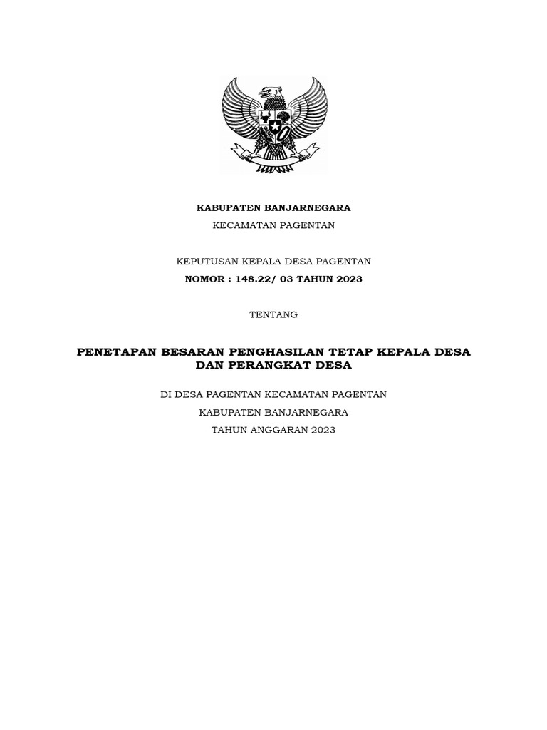 SK No 03 Siltap Ok | PDF