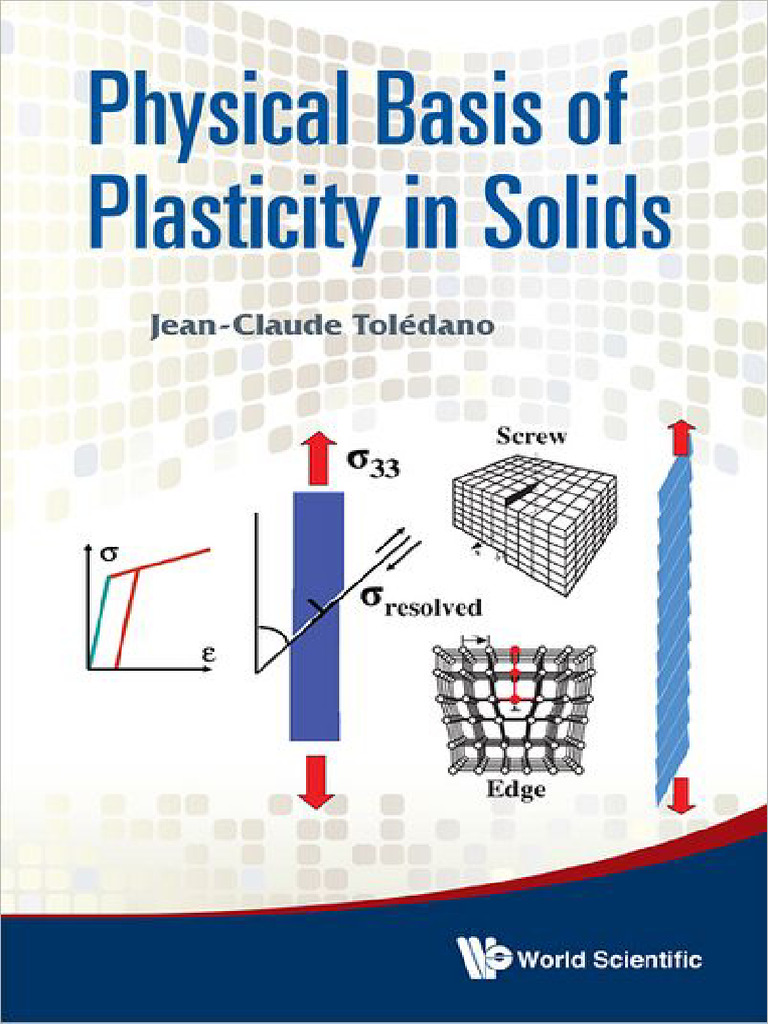 Toledano J.C. - Physical Basis of Plasticity in Solids | PDF | Dislocation | Deformation ...