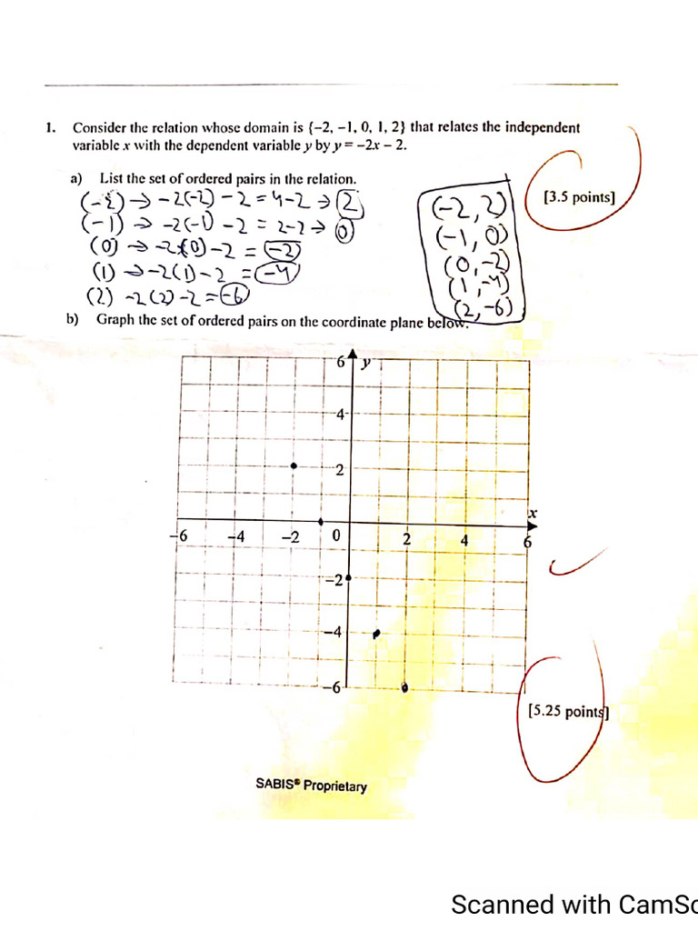 1920 Gr10 Algebra Exam 1 | PDF 1920 Gr10 Algebra Exam 1 | PDF