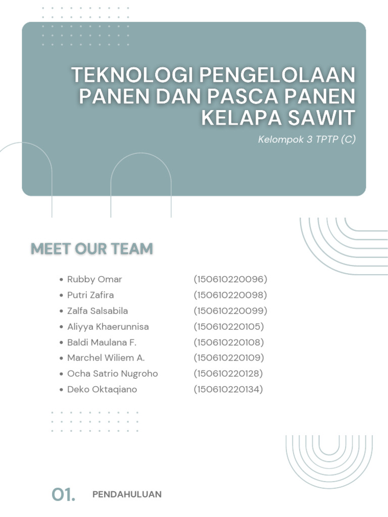 Kelompok 3 - TPTP (C) - Teknologi Pengelolaan Panen Dan Pasca Panen Kelapa Sawit | PDF | Bisnis ...