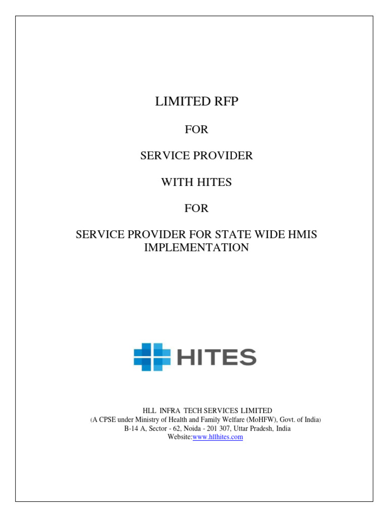 RFP - 001 (Hims) | PDF | Electronic Health Record | Patient