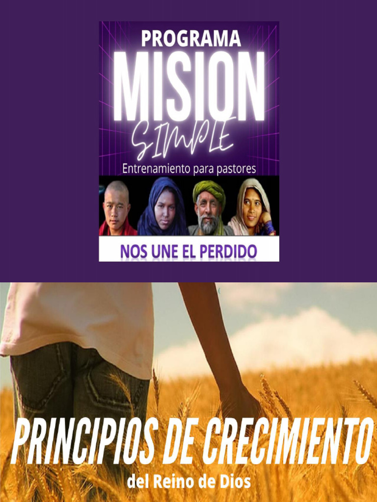 O Vamos A Ser iglesia-PROGRAMA MISION SIMPLE | PDF | Religión y ...