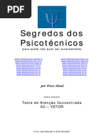 Teste de Atenção Concentrada (AC) | PDF