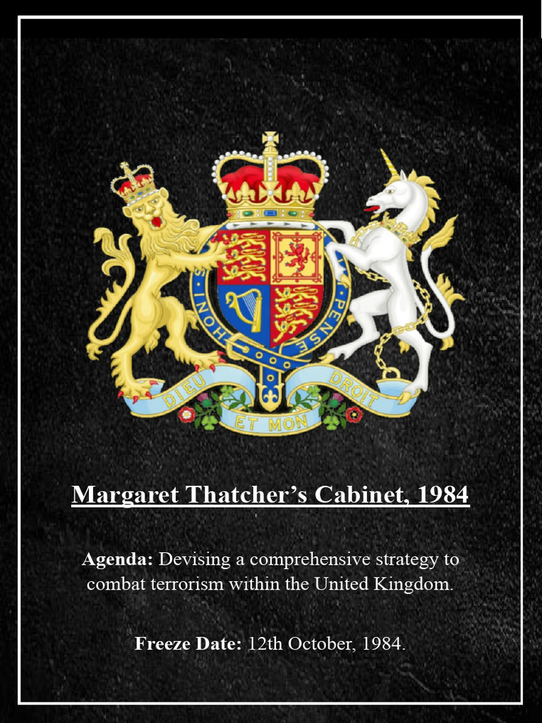 Margaret Thatcher's Cabinet, 1984 - Portfolio Guide | PDF | Government