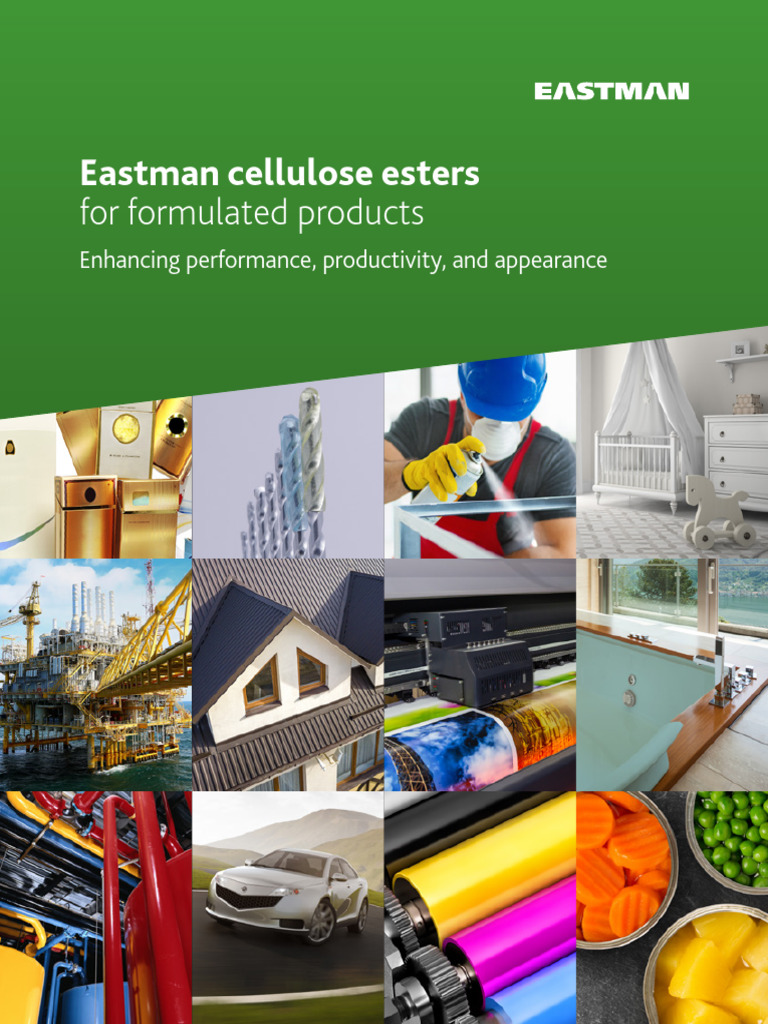 celulosa eastman | PDF | Ester | Cellulose