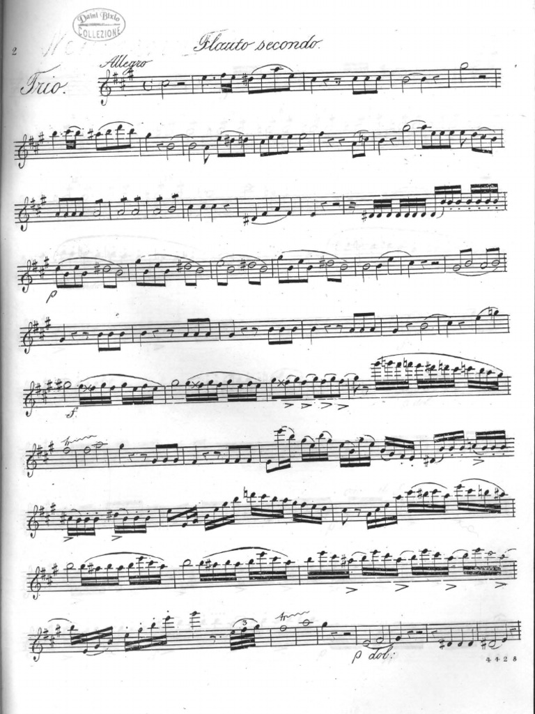 Grand Trio - Neumann - Op14 Flauta 2 | PDF