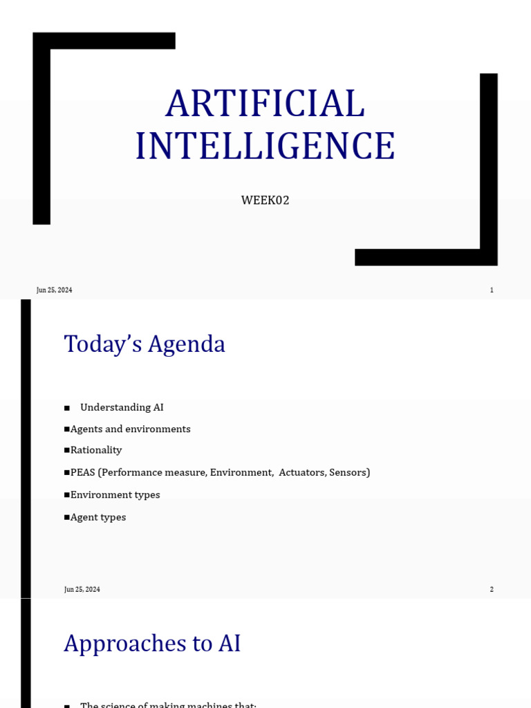 Week02 Part2 | PDF | Artificial Intelligence | Intelligence (AI) & Semantics