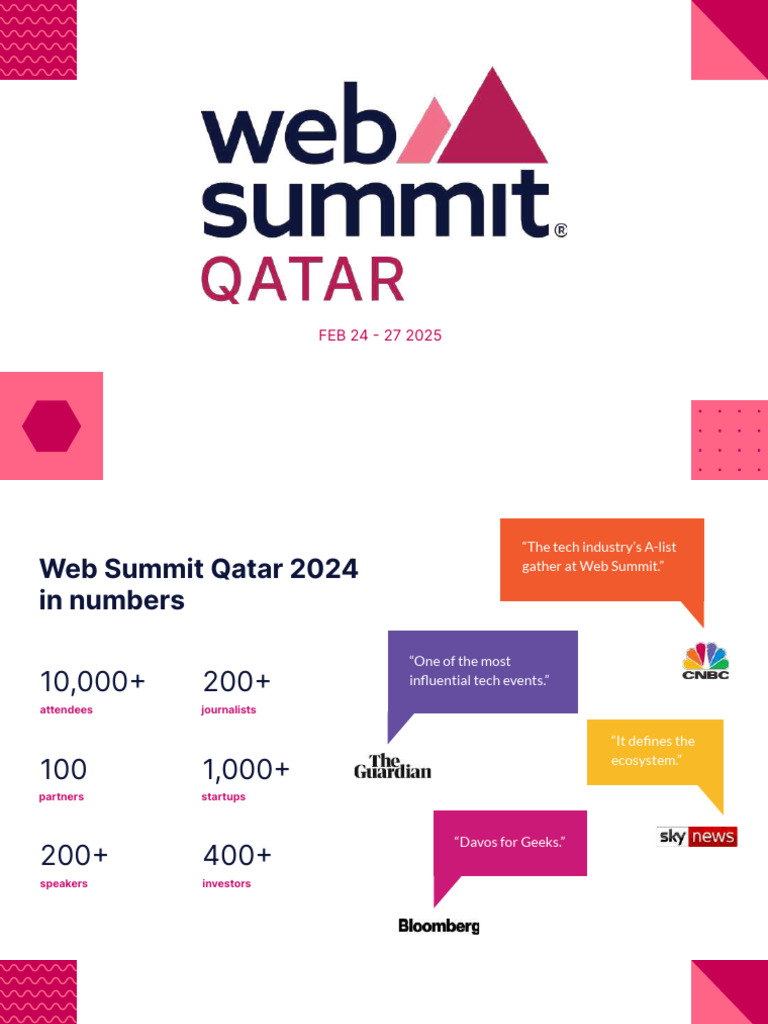 Web Summit Qatar 2025 Overview | PDF | Startup Company | Small Business ...