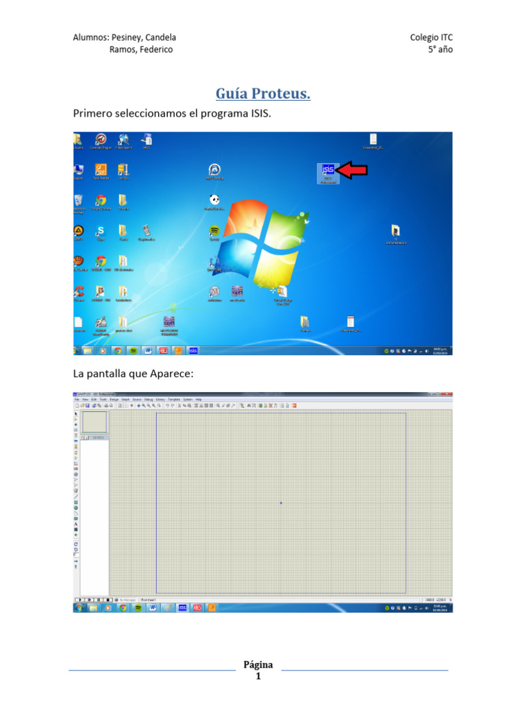 Guía Completa de Uso de Proteus | PDF | Equipo | Diseño