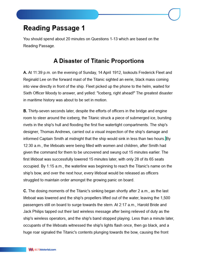 Titanic Disaster: Causes and Consequences | PDF | Ships | Water Transport