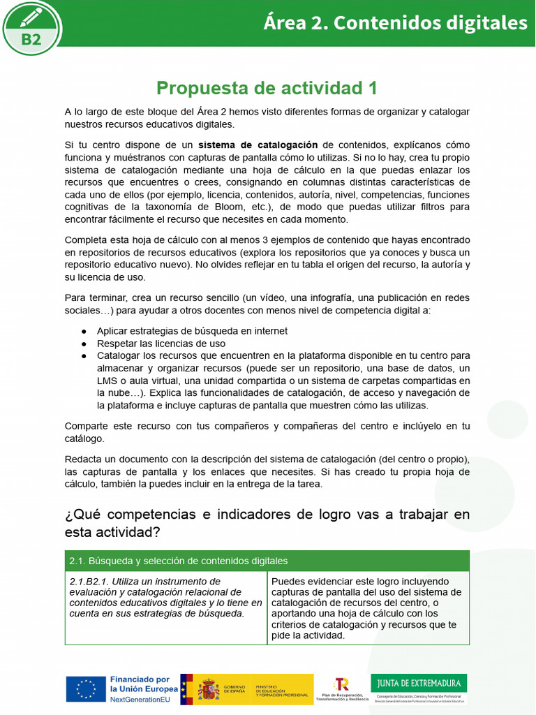 Propuesta Creación de Evidencias B2 - A02 | PDF | Aprendizaje | Enseñando