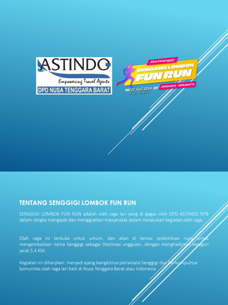 Update 14 Jun, Proposal SGG FUN RUN 2024 | PDF